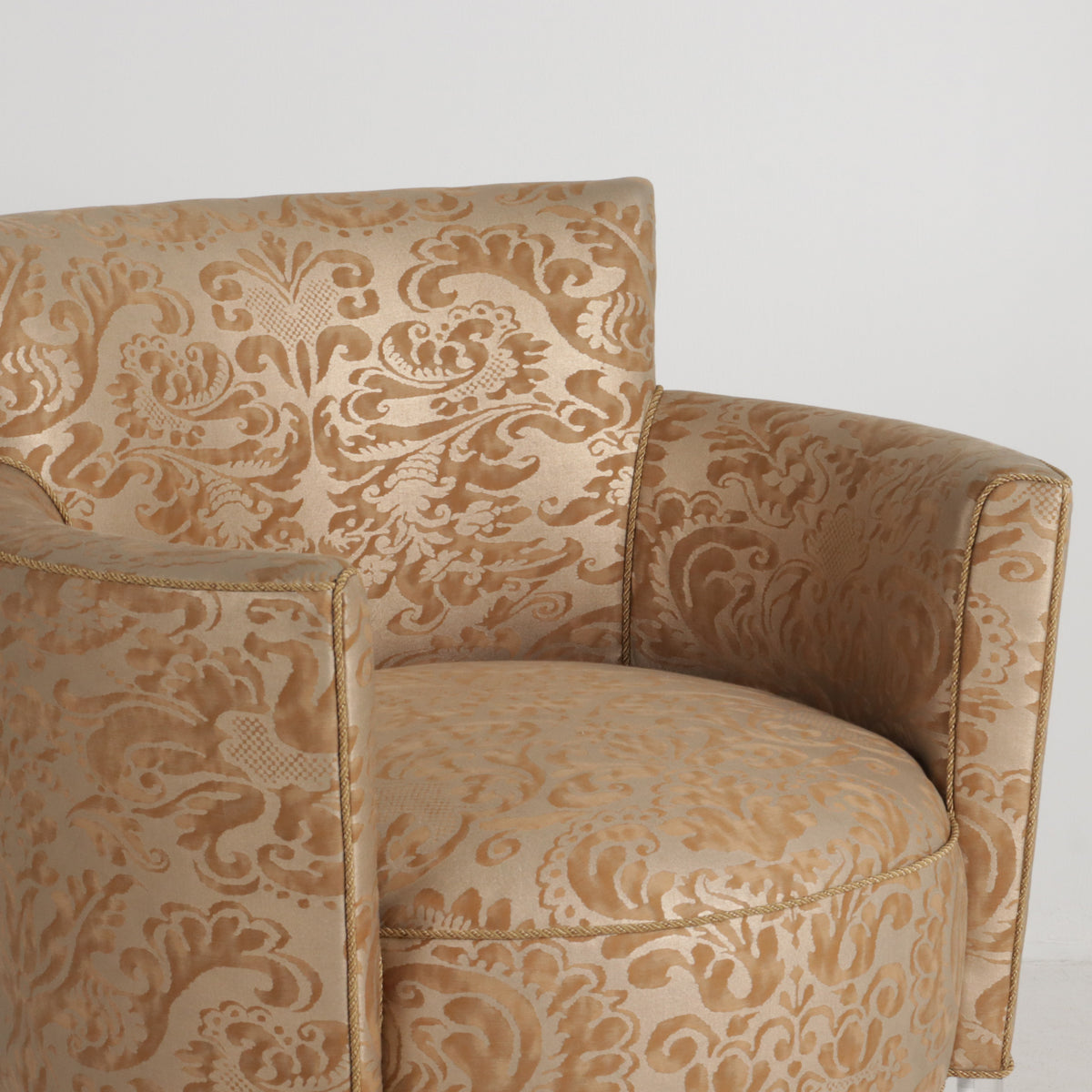 Daphne Chair in French Brown & Gold – Jan Showers
