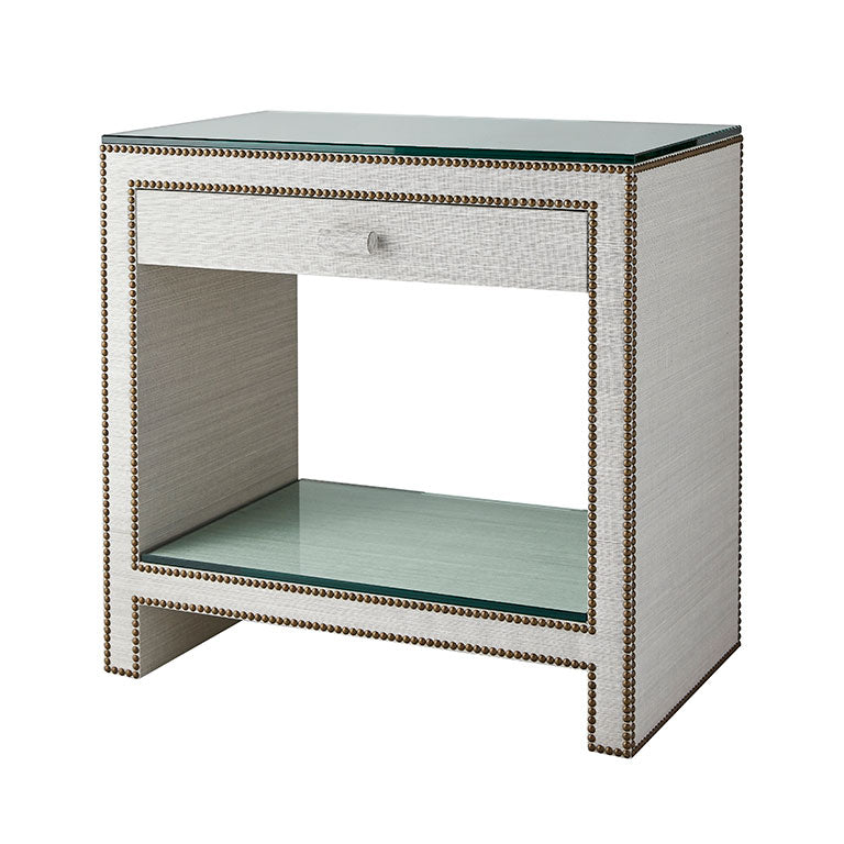Manhattan Small Side Table with Drawer – Jan Showers